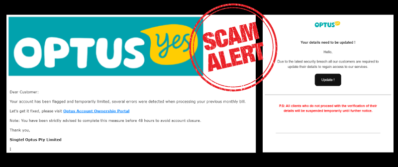 Scam alert: Optus impersonation scams | ACMA